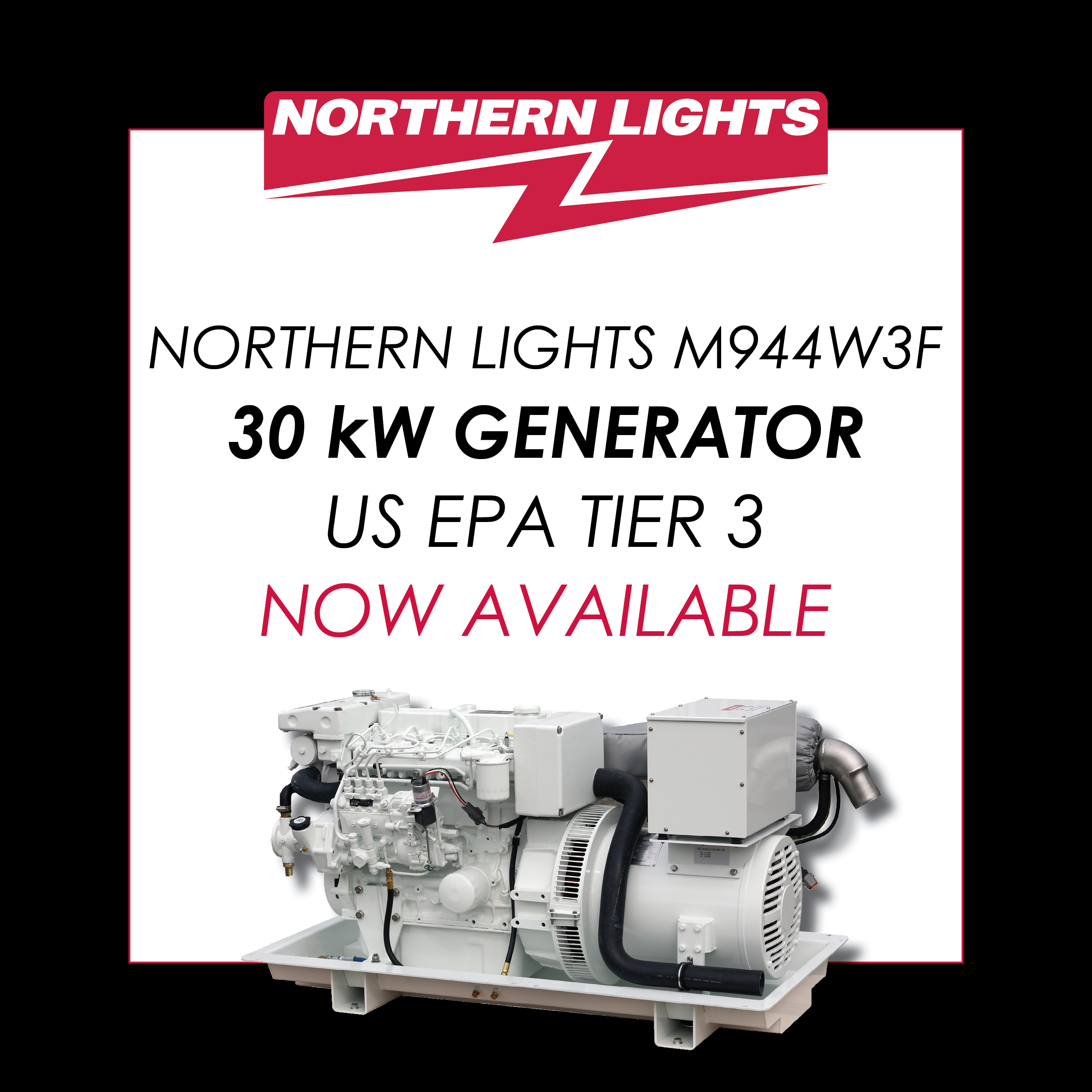 Northern Lights Releases M944W3F 30 kw US EPA Tier III Generator ...